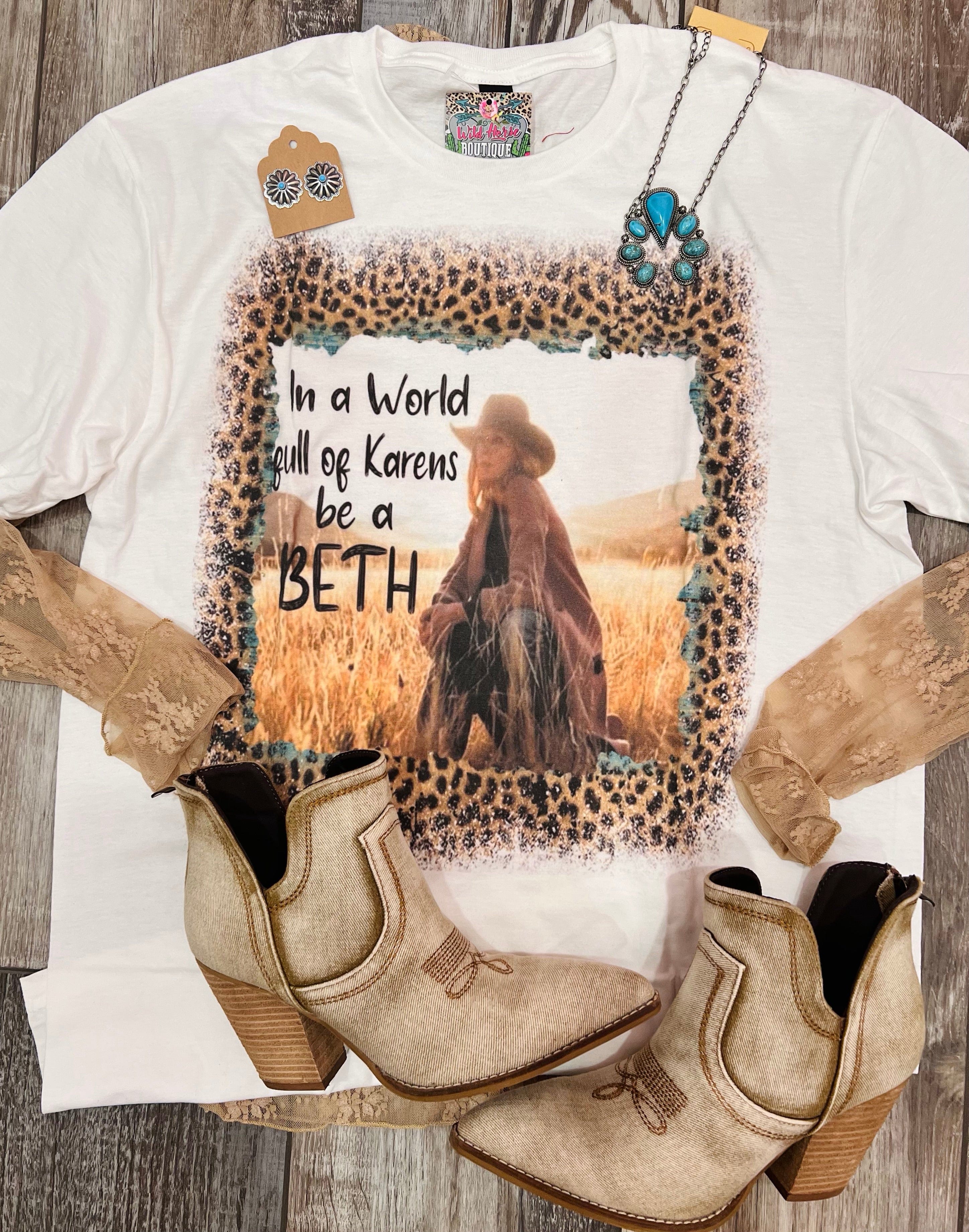 Beth Tee Shirt – Wild Horse Boutique