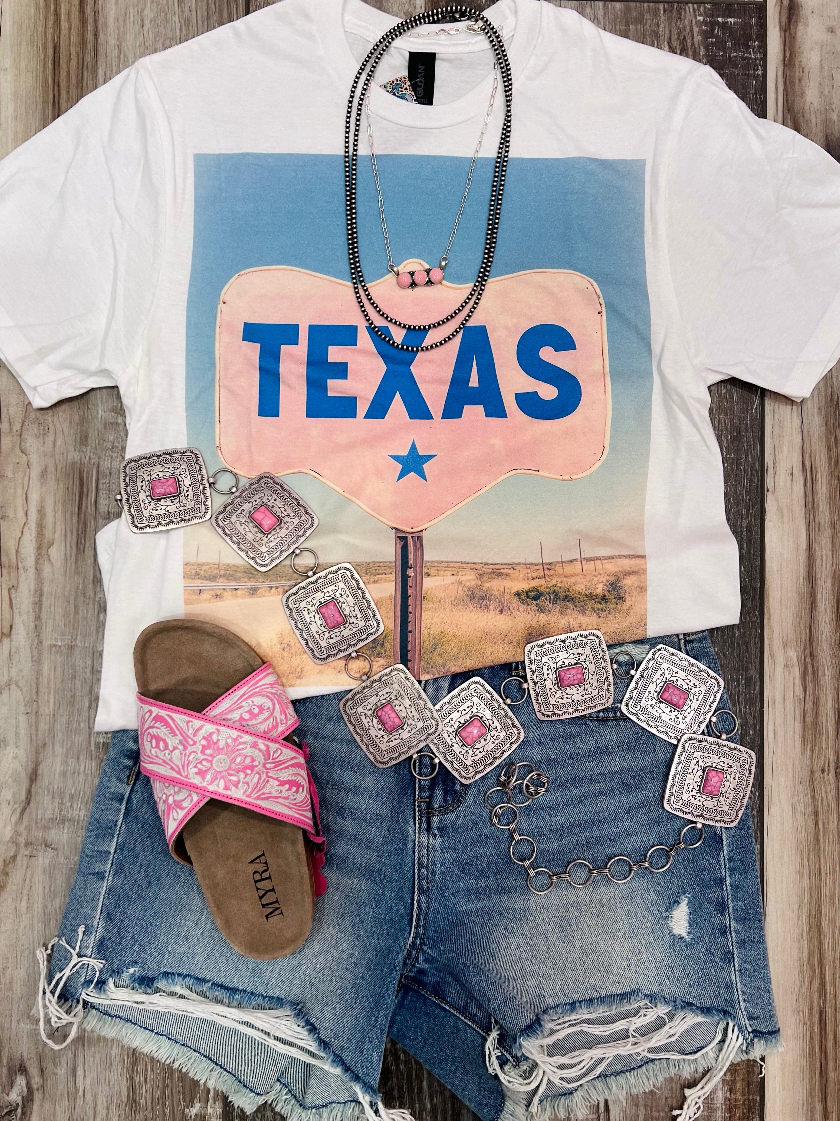 Texas Hwy Tee – Wild Horse Boutique